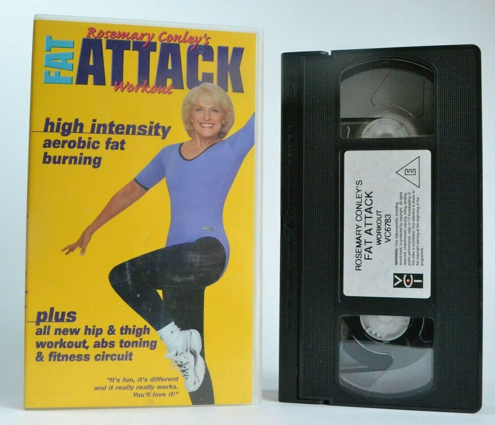 Rosemary Conley - Fat Attack [VHS]