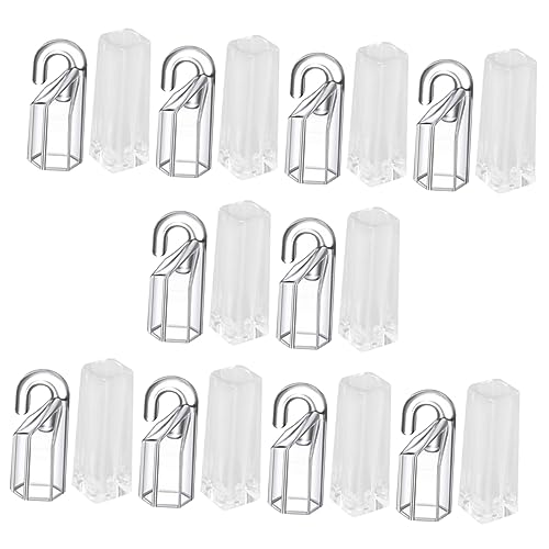 EXCEART 1 set Curtain rod accessories blind replacement handle curtain rod hanger plastic wand tip hook clear hangers clear curtains transparent curtains drapery wand handle wand caps hook