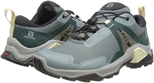Salomon Women's X Raise 2 W Trail Running Shoe, Trooper/Ponderosa Pine/Frozen Dew, 8.5