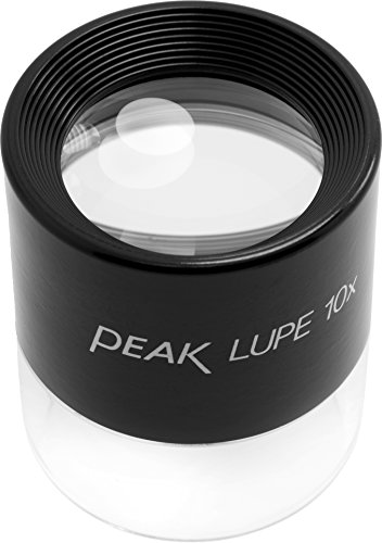 Excelta - 410 - Eye Loup - Round - Five Star - 10X Power, 1.6" Height, 1.36" Wide, 1.44" Length