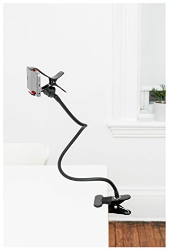Kikkerland Flexible Phone Holder - Retail Packaging - Black