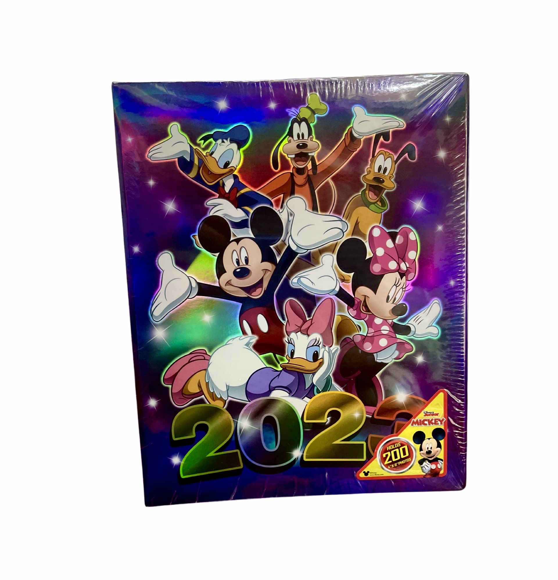 Disney Mickey Mouse and Gang 2023 Photo Album 4"X 6" Holds 200 Photos.
