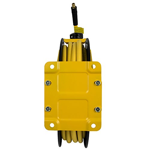 DeWalt DXCM024-0343 Double Arm Hose Reel with 3/8β x 50β Premium Rubber Hose