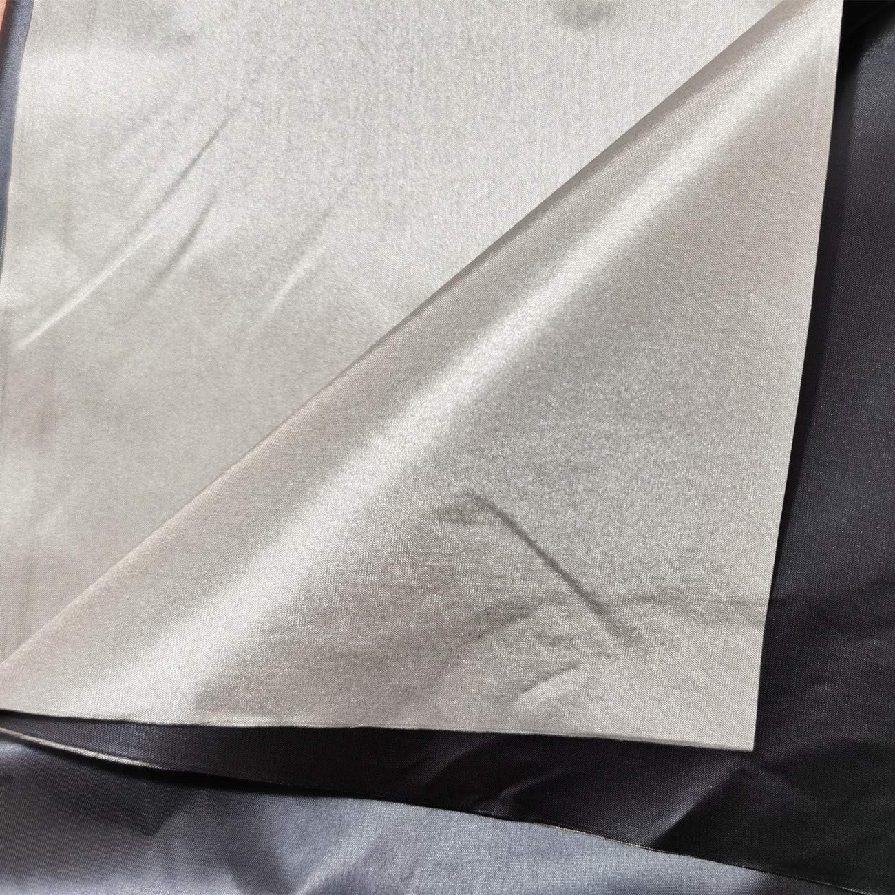 EMF Radiation Shielding and Anti-Radiation Reducing RF Shielding Fabric Conductive Electrode Magnetic Black Color 78"x43" inch