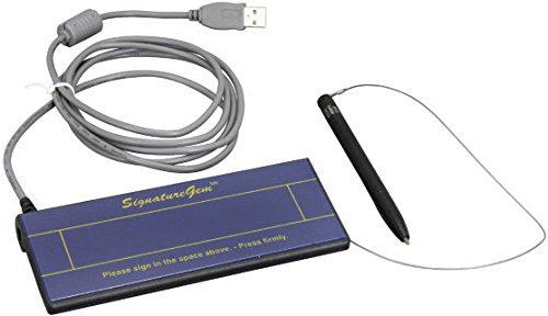 TOPAZ SignatureGem 1X5 (HID USB) Electronic Signature Pad with Software Model T-S261-HSB-R