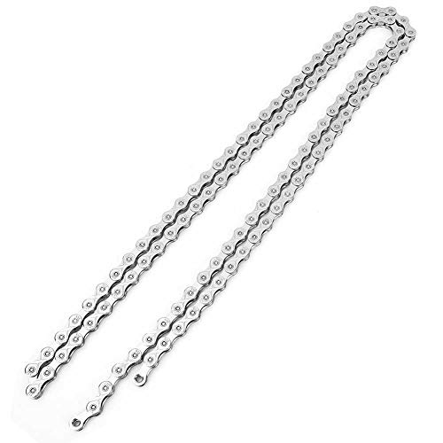 Bike Chain, 116 Links Easy Installation Ultra Light Steel Replacement Chains Accessory Durable Bicycle Chain, for Road Bikes