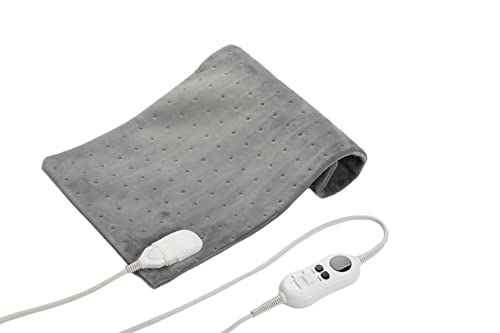 Heating Pad for Back Neck and Shoulder Pain Relief Flannel Electric Heating Pads with LCD Controller 9 Heating Levels 1-12H Adjustable Auto Shut Off Machine Washable
