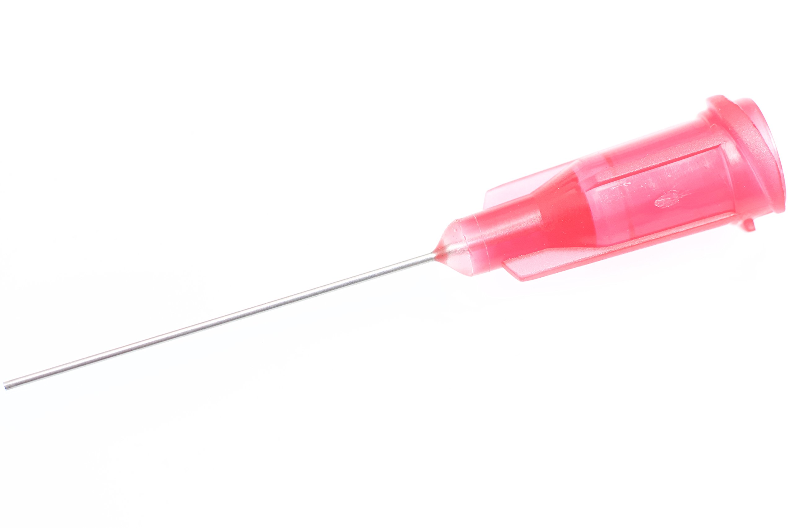 Dispense All - 25 Gauge 1 Inch Blunt Tipped Dispensing Needles, Luer Lock, 10 Count