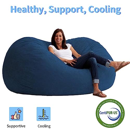 Hem Dgpsy 10lbs Shredded Gel Memory Foam Filling for Bean Bag Chair, Real Memory Foam Stuffing for Cooling Pillow, Couch, Pouf Beanbag Chair, Dog Bed, Cushion, Art Crafts