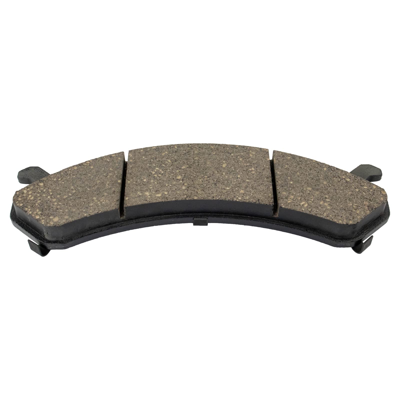 TRQ Rear Ceramic Brake Pad Performance Rotor & Caliper Kit Compatible with GM Dually