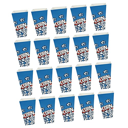 Kisangel 100pcs Popcorn Boxes Popcorn Popcorn Box Snack Box Container Microwave Containers Popcorn Holders Popcorn Treat Boxes Fresh Popcorn Box Popcorn Boxes for Party Paper Popcorn Box