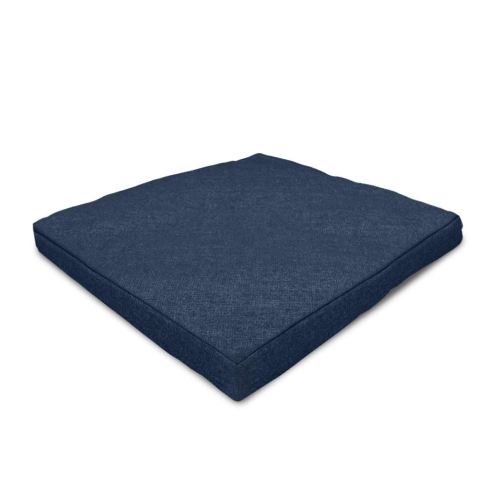 Bean Products Zabuton Meditation Cushion, Small, Denim - 10oz Cotton