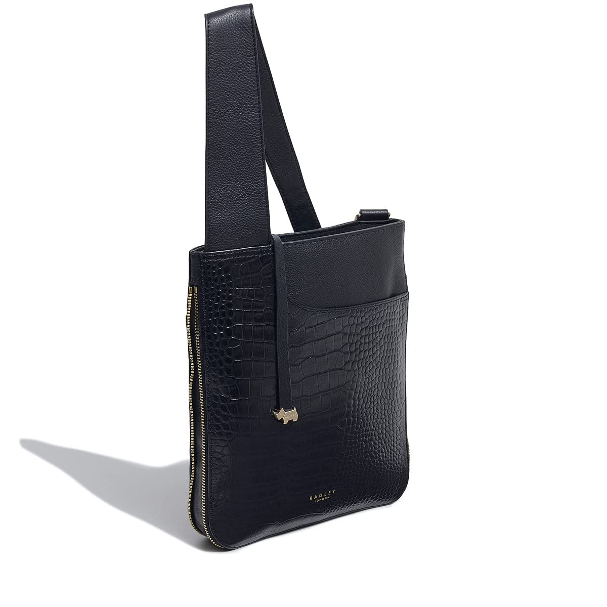 RADLEY London Pockets Faux crocodile- Medium Zip around Crossbody