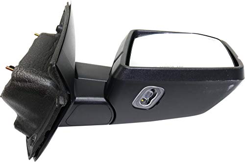 Kool Vue Right Power Heated Mirrors for Ford F-150 2015-2017 Power Fold With Signal Light, Blind Spot Monitor, Memory & Puddle Lamp; Without Auto-Dimming Paintable