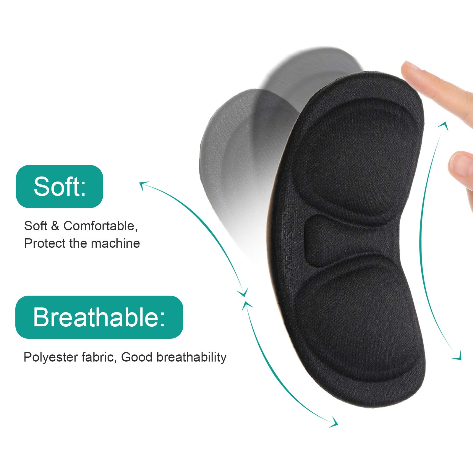 BEJOY VR PU Leather Face Bracket & Protective Lens Cover for Oculus Quest 2, Dust Proof & Anti-Scratch Cover, 3D 360 Degree Surrounding Sounds Gaming Headphones for Oculus 2