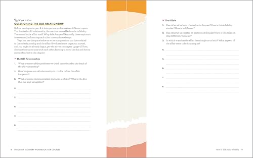 Infidelity Recovery Workbook for Couples: Tools and Exercises to Rebuild Your Relationship