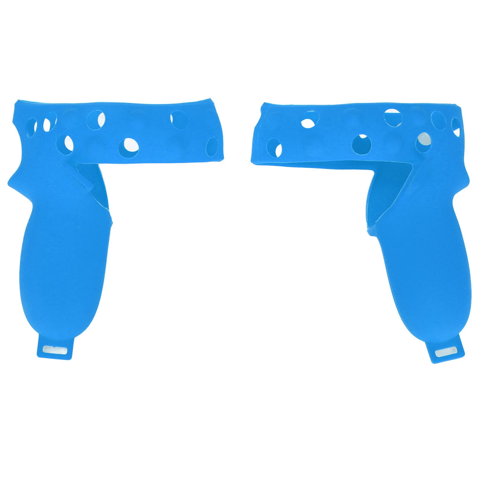 BTIHCEUOT VR Controller Handle, Adjustable Handle Protective Sleeve Sweatproof Washable Comfortable for Quest 2(Blue)