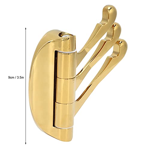 NALLELY Swivel Wall Hooks for Hanging, Wall Mounted Hooks Heavy Duty with 3 Swivel Foldable Arms, Foldable 3 Arm Swivel Coat Towel Hooks Decoration for Bathroom