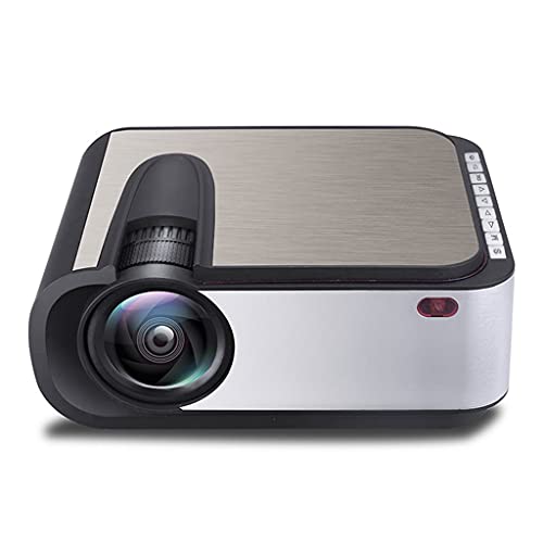 CXDTBH Full LED Projector 2200 Lumens Home Cinema USB AV SD Compatible TV Projector Small ( Color : Android Version )