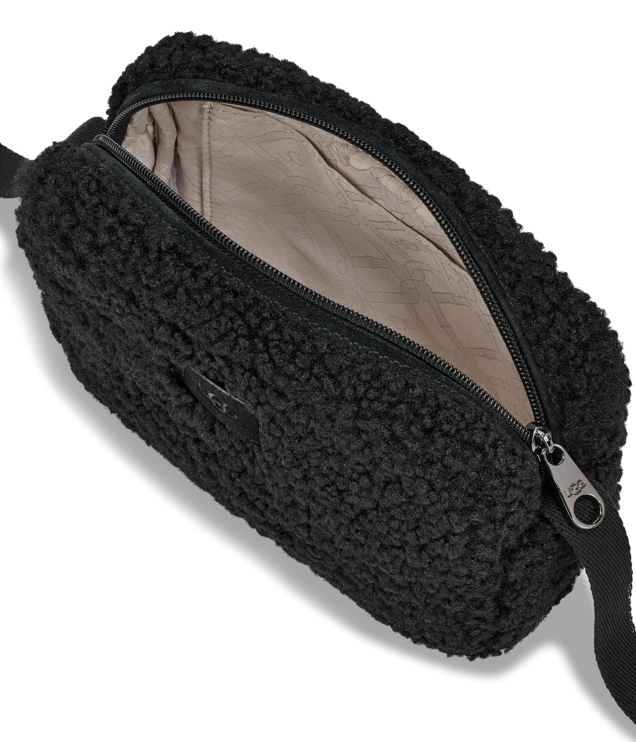 UGG Women's Janey Ii Sherpa Handbag, Black, One Size