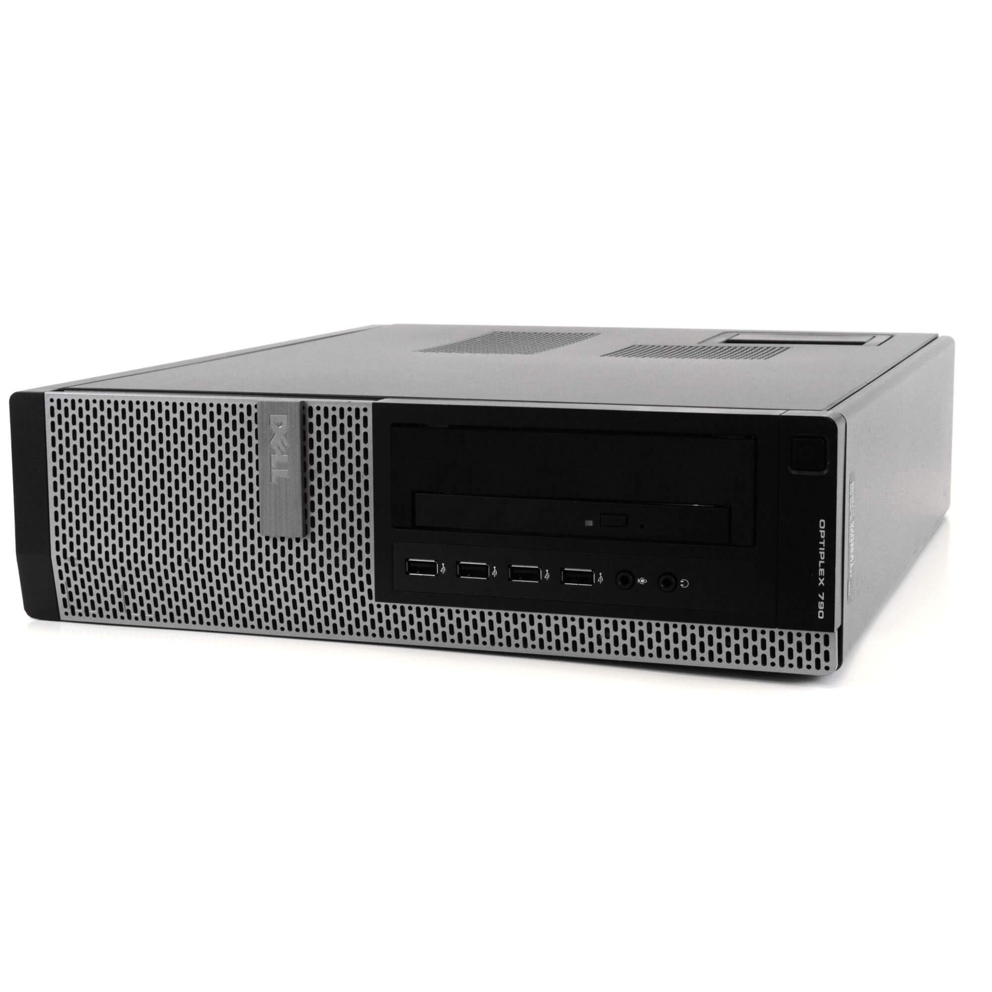 Dell Microsoft Office Desktop PC | Quad Core Intel i5 (3.2GHz) | 4GB DDR3 RAM | 250GB HDD Hard Disk Drive | Windows 10 Home | Office 365 | Home or Office PC (Renewed)