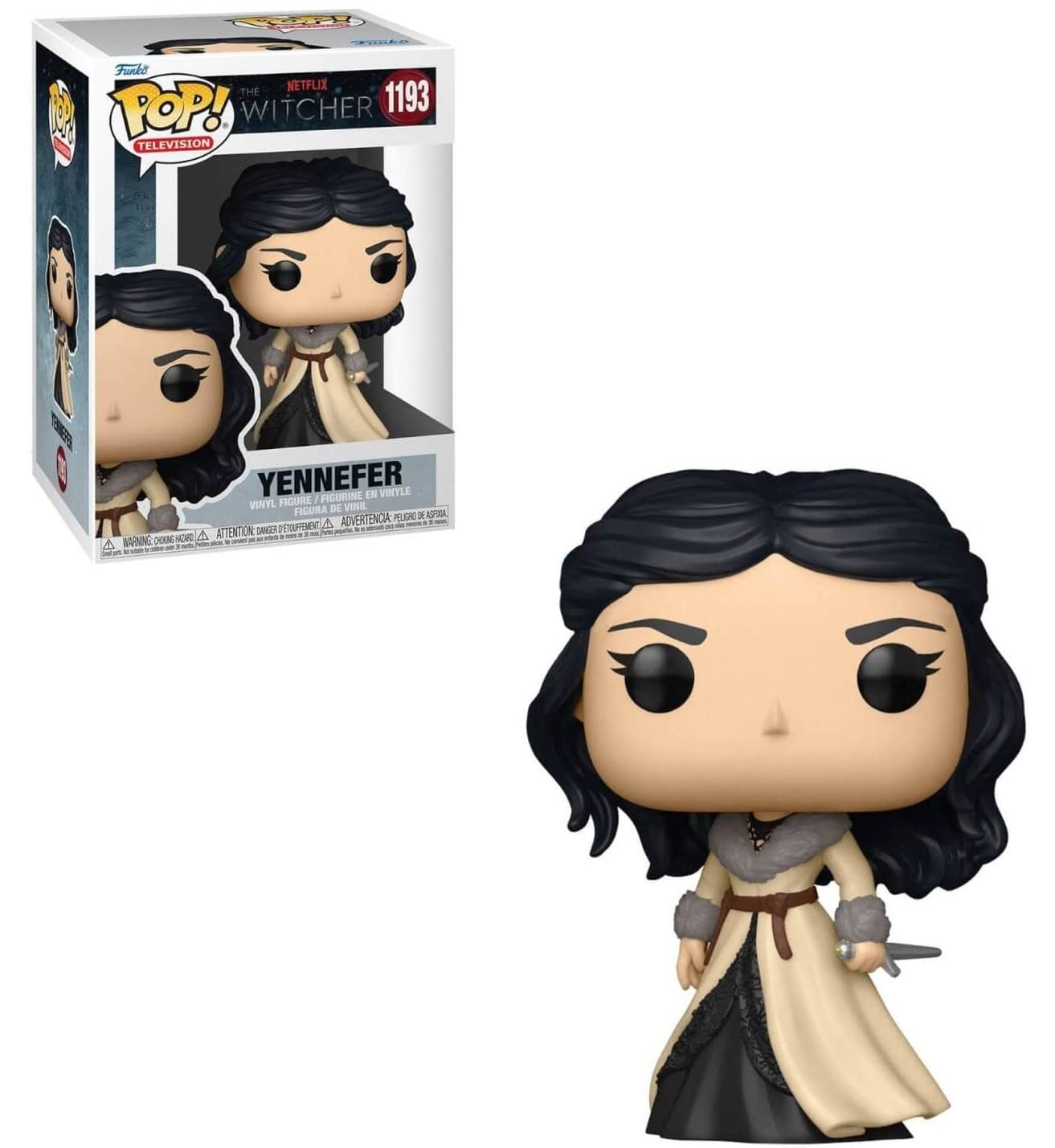 POP The Witcher - Yennefer Funko Vinyl Figure (Bundled with Compatible Box Protector Case)