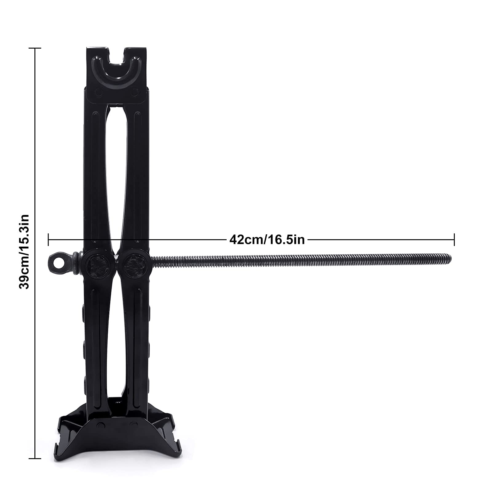 CFYUSEU Scissor Lift Jack Max 2.5 Ton Capacity, Lifting Jack Car Kit with Hand Crank/Wrench/Lug Wrench for Car Truck Sedan QJD-2.5