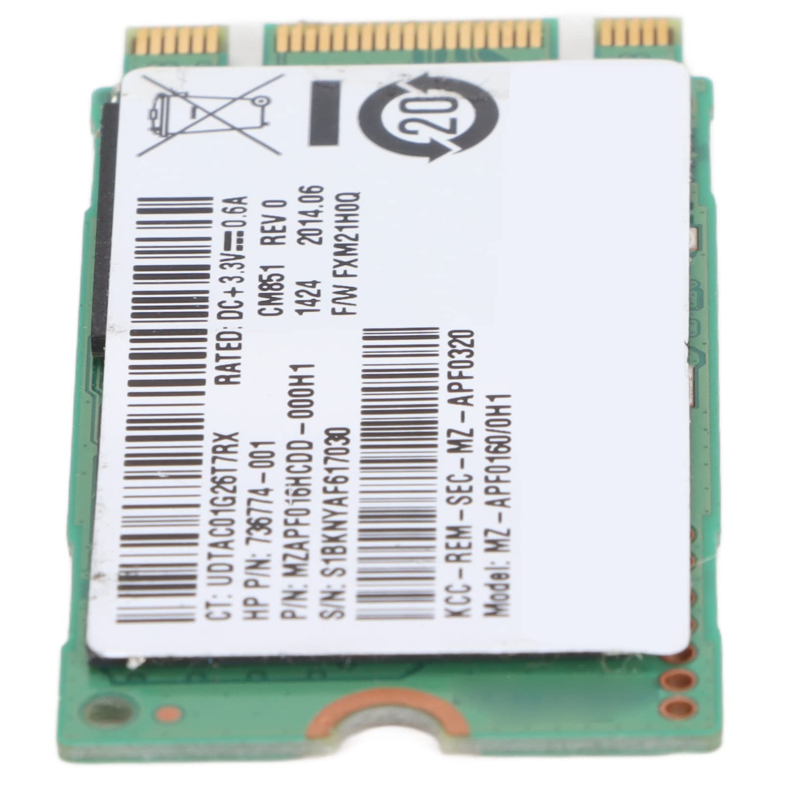 Internal Solid State Drive,Hard Drive 16GB M.2 2242 Large Capacity Design Strong Performance Computer Accessories for Mini PC Notebooks Tablets PC