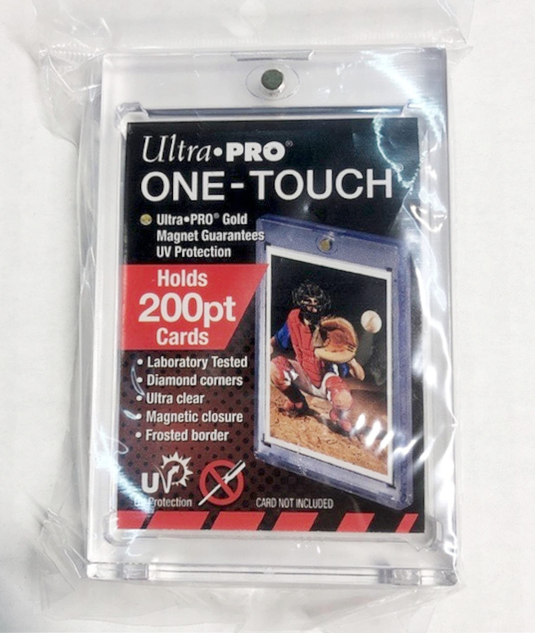 Ultra PRO One Touch - 200 PT Magnetic Card Case - Standard Size - UV Protected 85834-UV - PACK OF 6