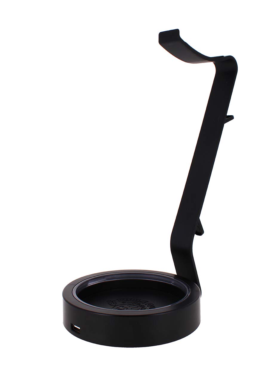 Cable Guys Powerstand - Docking Station for Cable Guys, Phone and Controller Holder, with Headphone Cradle Gaming Accessory - Black (Xbox Series X//)