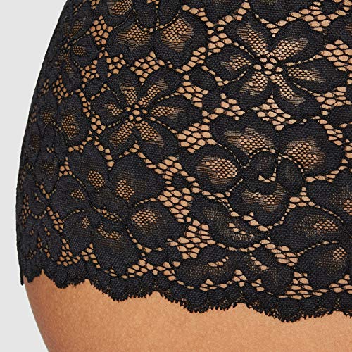 Maidenform womens Casual Comfort Cheeky Boyshort boy shorts panties, Black, X-Large US