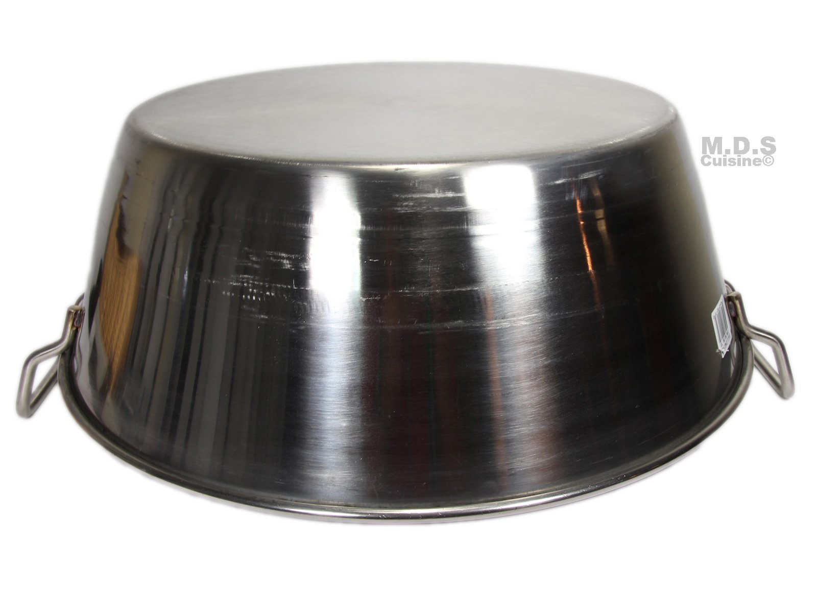 Cazo Stainless Steel Large 16" Heavy Duty Caso Para Carnitas Acero Inoxidable- Flat Surface