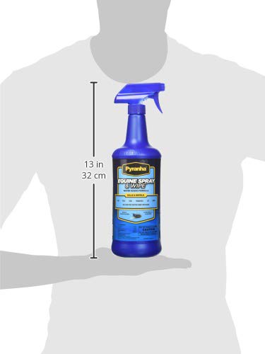 Pyranha Spray N Wipe Fly Spray, 1 Qt