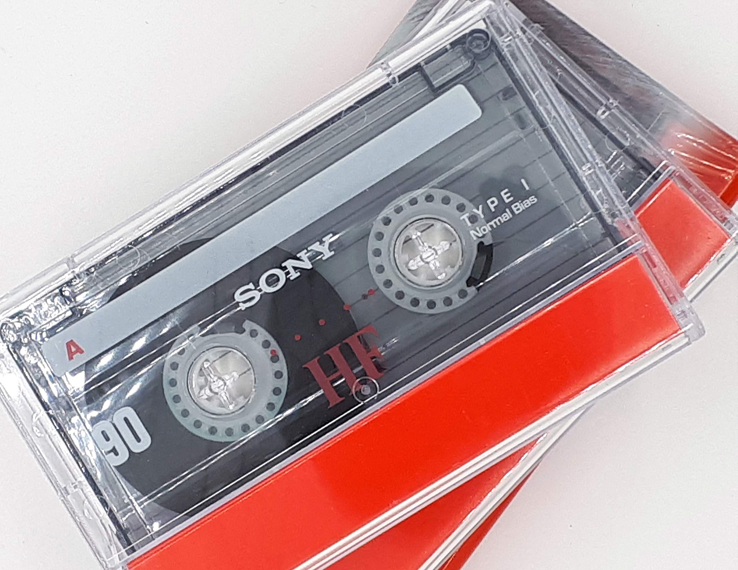 SONY C90HFR STANDARD, 90 MIN CASSETTE TAPE