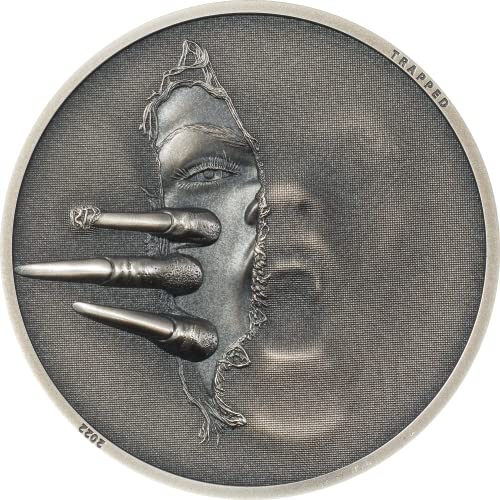Cook Islands. 5 Dollars 2022. Untrapped. 1 Oz Silver
