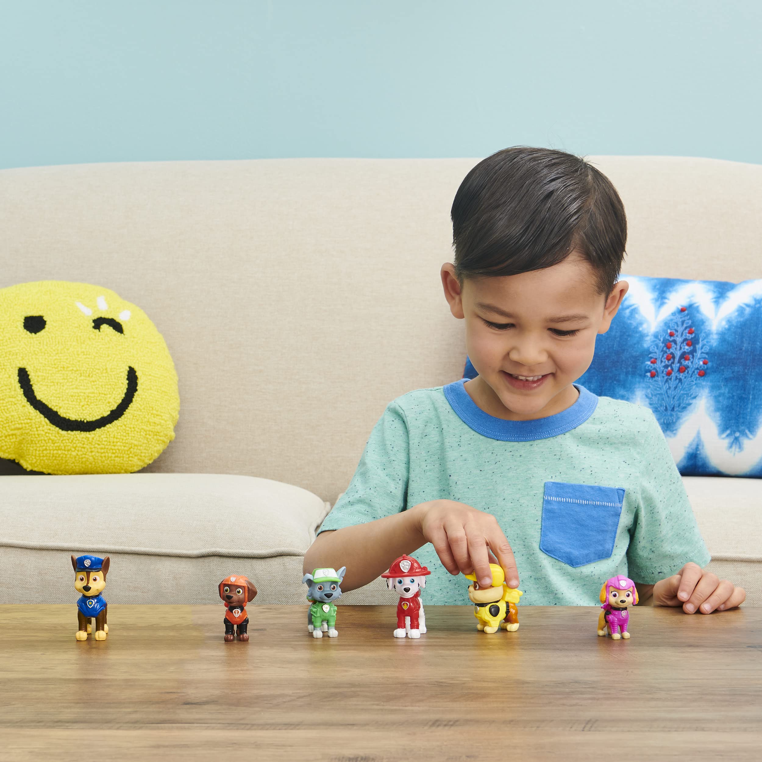 Paw Patrol, Movie Pups Gift Pack with 6 Collectible Toy Figures, Kids Toys for Ages 3 and up