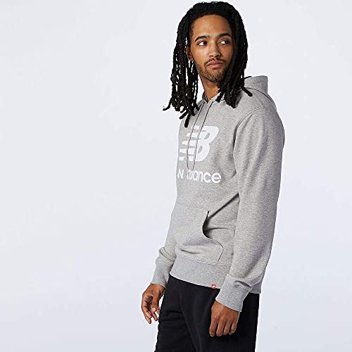 New Balance NB Essentials Stacked Logo Pullover Hoodie