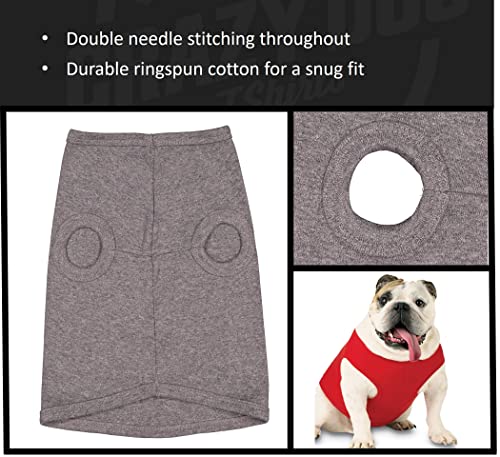 Dog Shirt Don't Touch Me Peasant Funny Pet Novelty Puppy Offensive Graphic Tee for Dogs for Dog Lovers with Introvert Sayings Heather Black M
