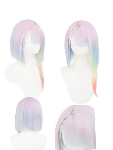 HIGGEL Anime Cyberpunk Edgerunner Cosplay Wig - Cyberpunk Edgerunner Lucy Wig for Halloween Costume Party