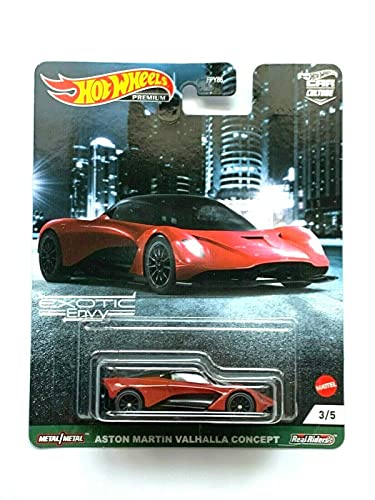 Hotwheels Premium Car Culture Aston Martin Valhalla Concept [red]- Exotic Envy 3/5
