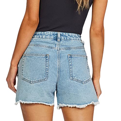 Billabong Women's How Bout Short, Washed Denim, 30