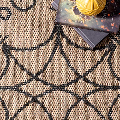 nuLOOM Kathleen Traditional Indoor/Outdoor Area Rug, 5x8, Brown
