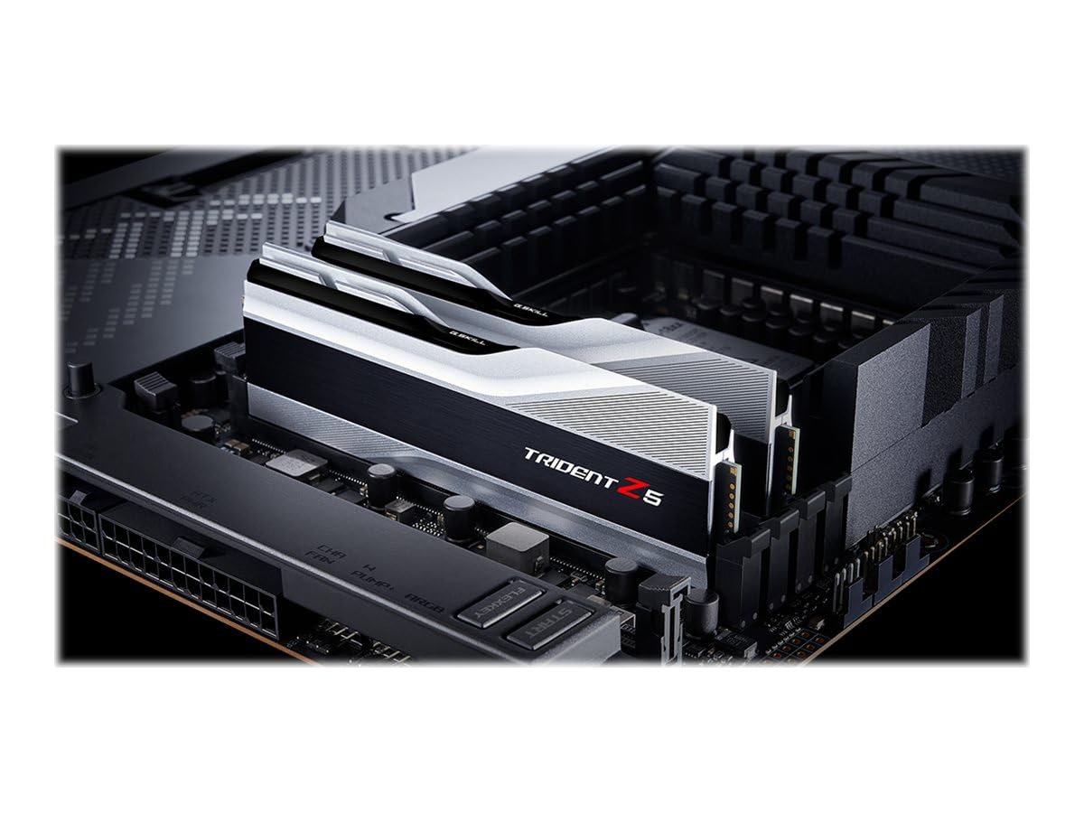 G.Skill Trident Z5 Memory 32GB (2 X 16GB) DDR5 6000MHZ CL40 F5-6000J4040F16GX2-TZ5S