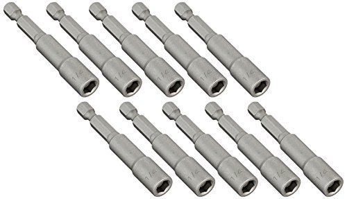 Bosch 37582 2-1/2-Inch Length 1/4-Inch Power Bit Magnetic Hex Nutsetter