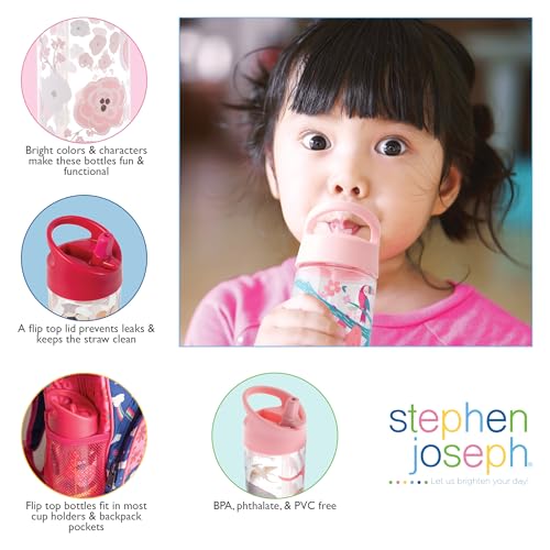 Stephen Joseph Flip Top Bottle, PRINCESS/CASTLE