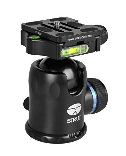 Sirui KX-Series Aluminium Tripod Head incl. TY-Series Quick Release Plate - Black (K-30X)