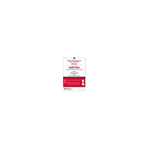 NFPA 70E, Standard for Electrical Safety in the Workplace (2021) Self-Adhesive Tabs