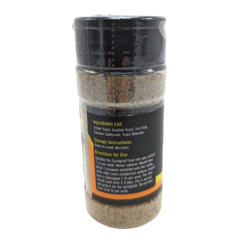 DBDPet Springtail Food (4oz Bottle) - Food for Springtail & Isopod Cultures - Explode Your Springtail Culture's Growth with Our Springtail Food