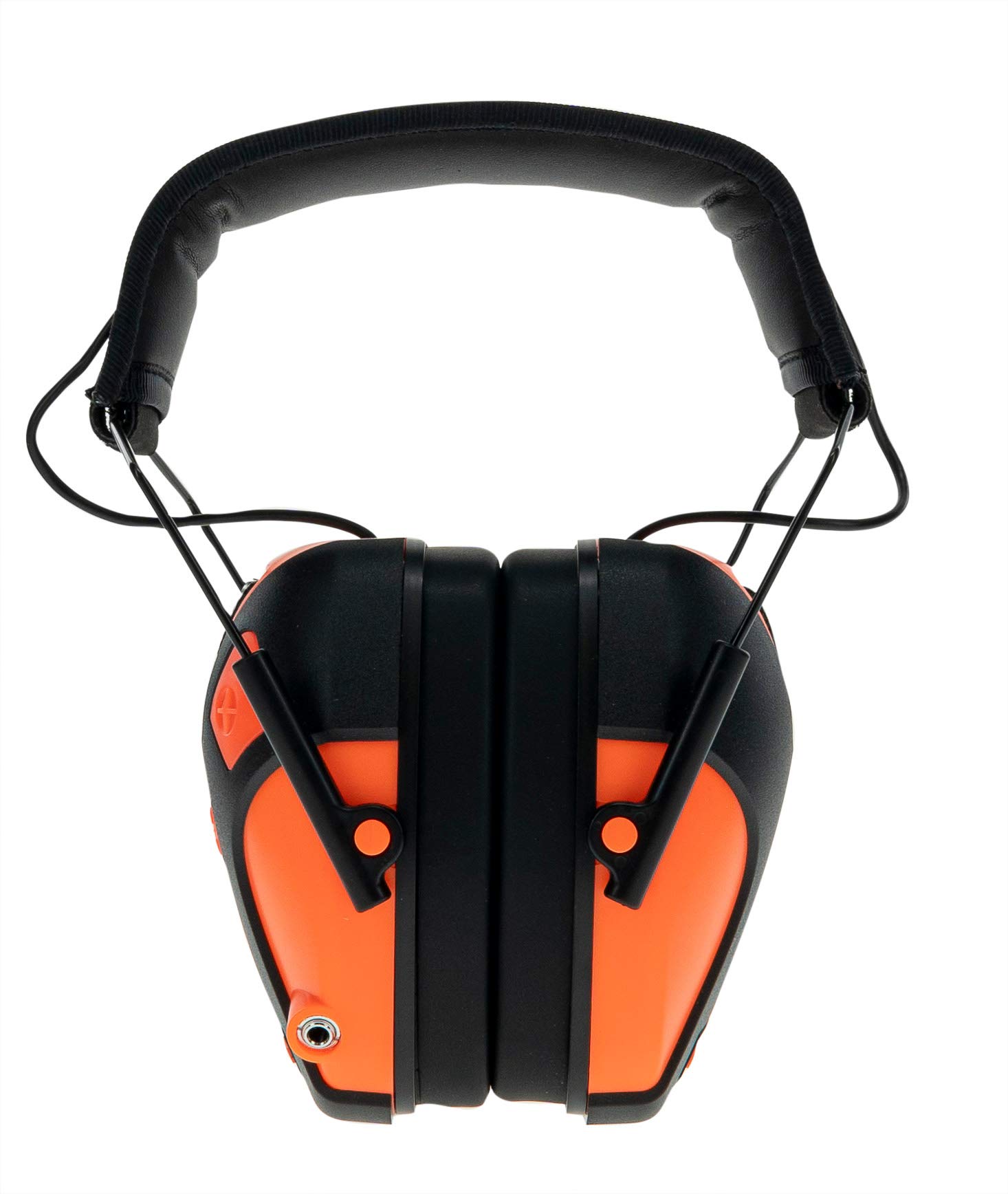 Caldwell E-MAX Pro Electronic Hearing Protection 23-24 NRR - Adjustable Lo Pro Earmuffs for Shooting, Hunting and Range, Hot Coral