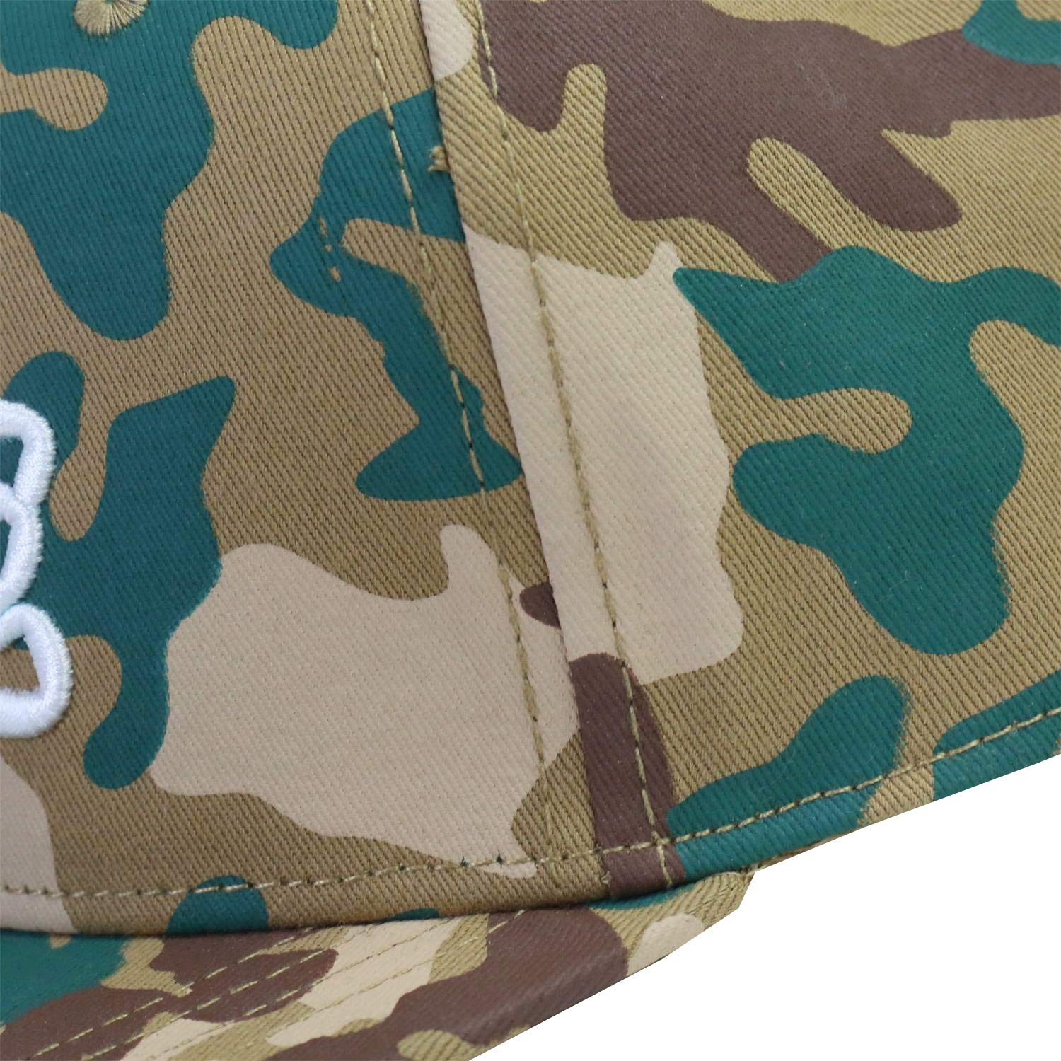 Beautiful Giant Men's Embroidered Six Panels Adjustable Hat Cap (Camo/Savage)